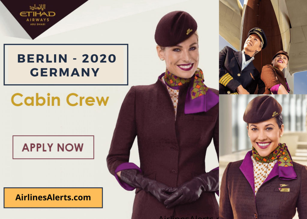 Etihad Cabin Crew Recruitment Berlin 2020 Germany - APPLY Now